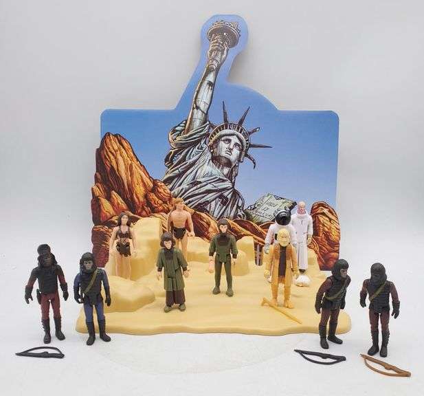 2018 Planet of The Apes Reaction 6” Figures and Statue of Liberty Play ...