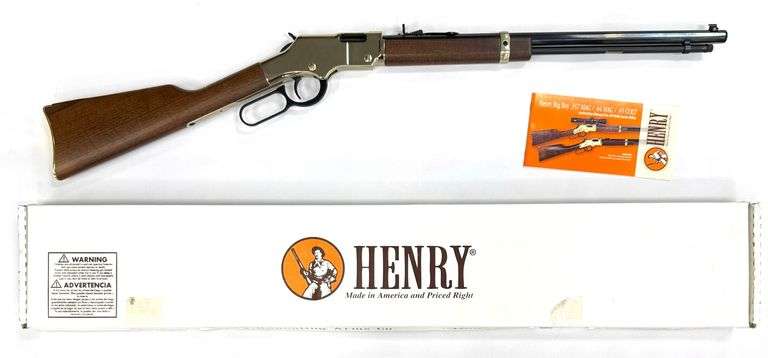 Henry Golden Boy Model H004 .22 LR Lever Action Rifle NIB - Kraft ...