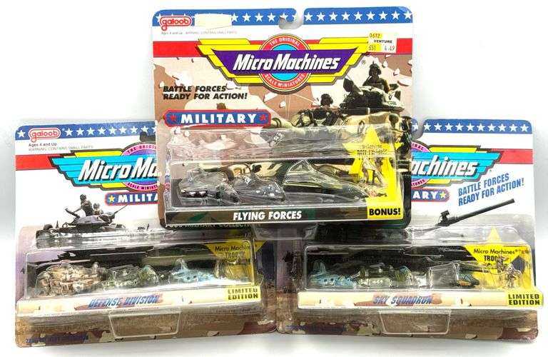 Micro Machines Military Sky Squadrum, Defense Division & Flying Forces ...