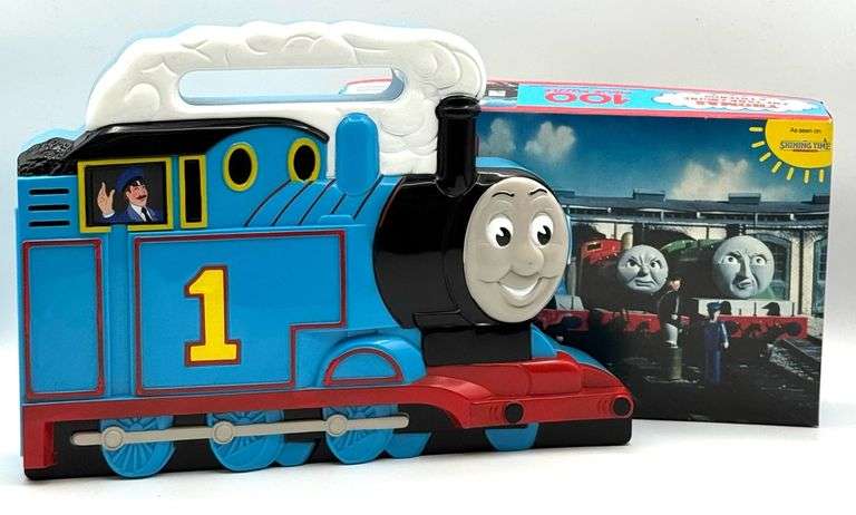 1994 ERTL Thomas The Train Storage Carrying Case & 100pc Puzzle - Kraft ...