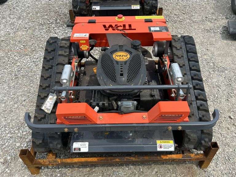 2024 TPM 20” Remote Control Crawler Lawn Mower - Kraft Auction Service, LLC