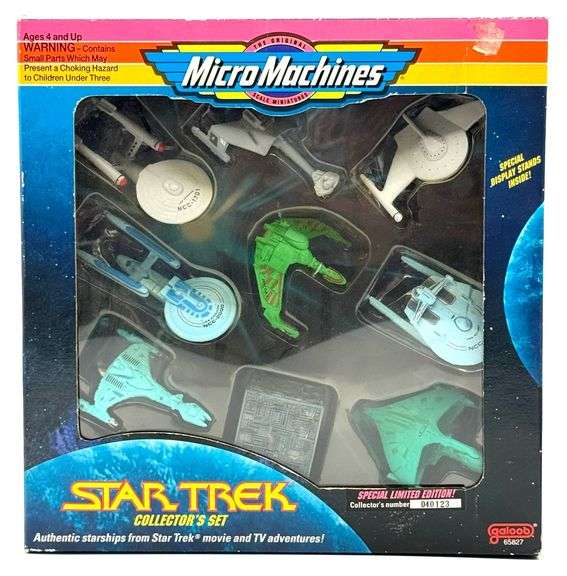 Micro Machines STAR TREK Collector's Set, Galoob 65827 - Kraft Auction ...
