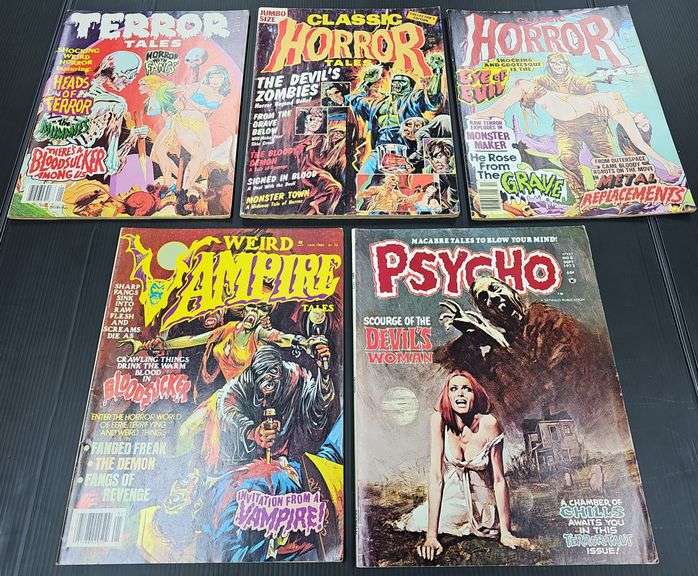 (N) 5 Vintage 1970’s Small Publisher Comic Books. - Kraft Auction ...
