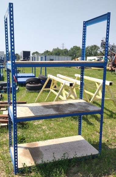 (CS) Fastenal 3-Tier Metal Rack - Kraft Auction Service, LLC