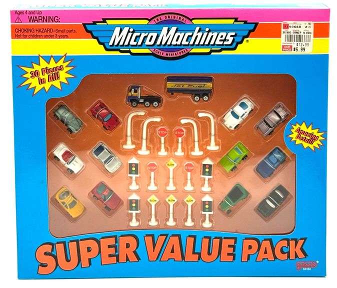 Micro Machines Super Value Pack, Galoob 64154 - Kraft Auction Service, LLC