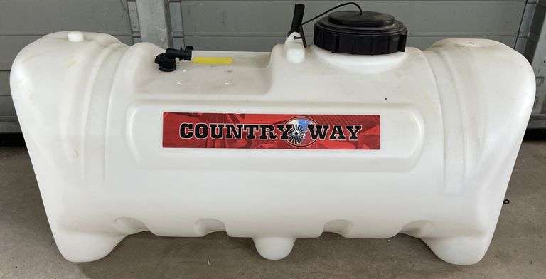 (Y) Country Way 25-Gallon ATV Sprayer. - Kraft Auction Service, LLC