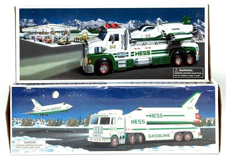 HESS Toy Truck and Space Cruiser with Scout & Toy Truck with Space ...