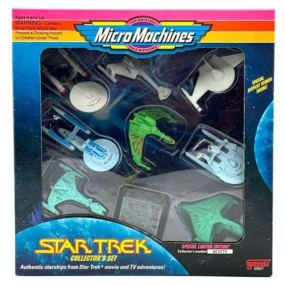 Micro Machines STAR TREK Collector's Set, Galoob 65827 - Kraft Auction ...