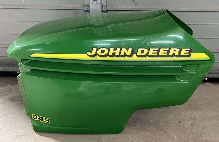 (Y) John Deere 345 Motor Cover. - Kraft Auction Service, LLC