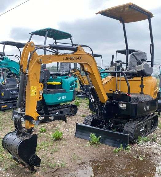2025 LandHero LDH-ME18-XX Mini Excavator - Kraft Auction Service, LLC