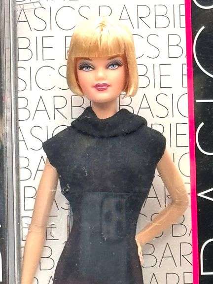 (2) Barbie 2009 Black Label Barbie Basics Model No. 9 Collection 001 ...