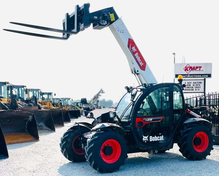 New 2024 Bobcat TL619 Telehandler - Kraft Auction Service, LLC