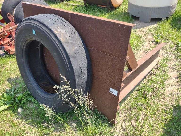 (E) Homemade Steel Pusher - Kraft Auction Service, LLC
