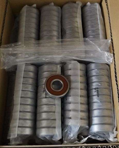 Box Of NSK Bearing's. Pt#374295. Box Measures 14 3/4"x10"x4 1/2 ...