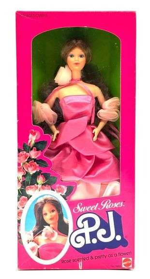 Mattel 1983 Barbie Sweet Roses PJ in Box - Kraft Auction Service, LLC