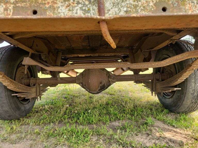 (CB) Vintage Studebaker Truckbed Trailer - Kraft Auction Service, LLC