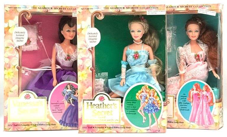 (3) Creata International 1988 Tiffany's Secret The Glamour Secrets ...