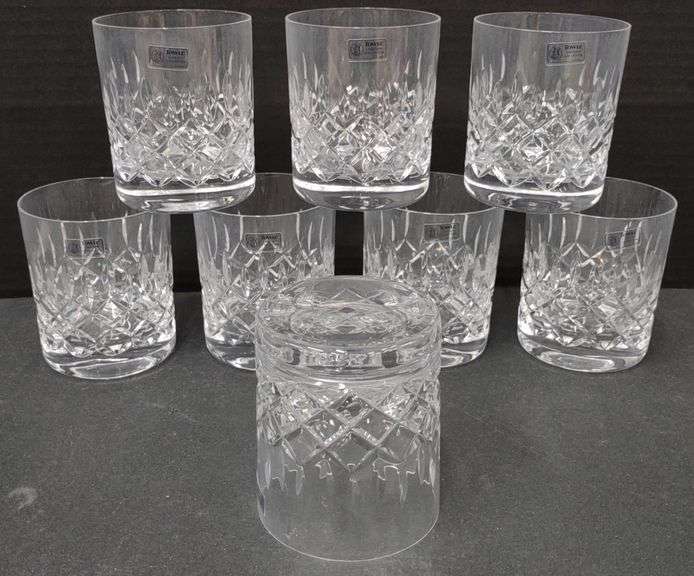 (Q) Towle "King Richard" Fine Full Lead Crystal Double Old Fashioned ...