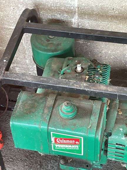 (A) Coleman Powermate Generator Model PM544000 - Kraft Auction Service, LLC