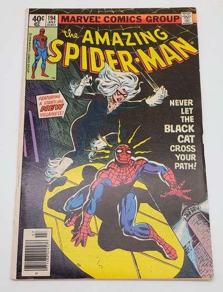 The Amazing Spider-Man #194 *First Appearance of Black Cat* - Kraft ...