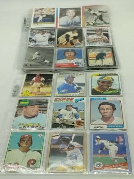 (ST) Baseball assorted collectable cards 95 total - Kraft Auction ...