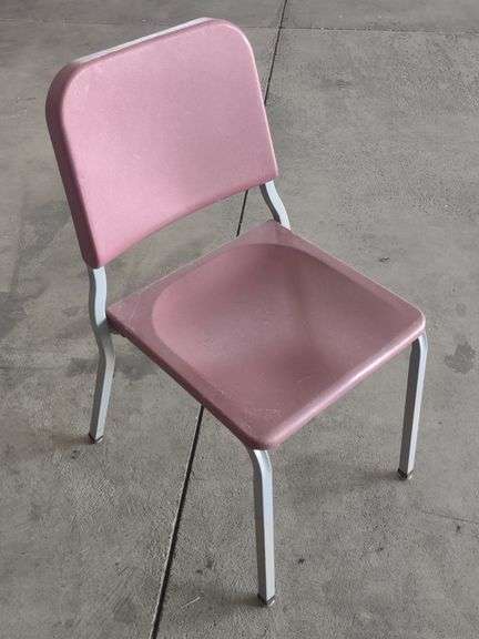Wenger 15 Stackable Auditorium Chairs w/ Chair Dolly Cart - Kraft ...
