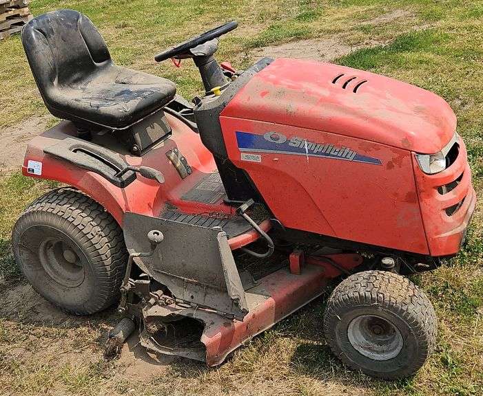(BQ) Simplicity Regent 42" Riding Lawn Mower - Kraft Auction Service, LLC