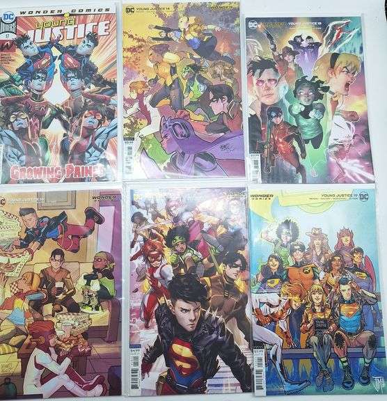 (JT) Young Justice, Teen Titans And More Comics - Kraft Auction Service ...