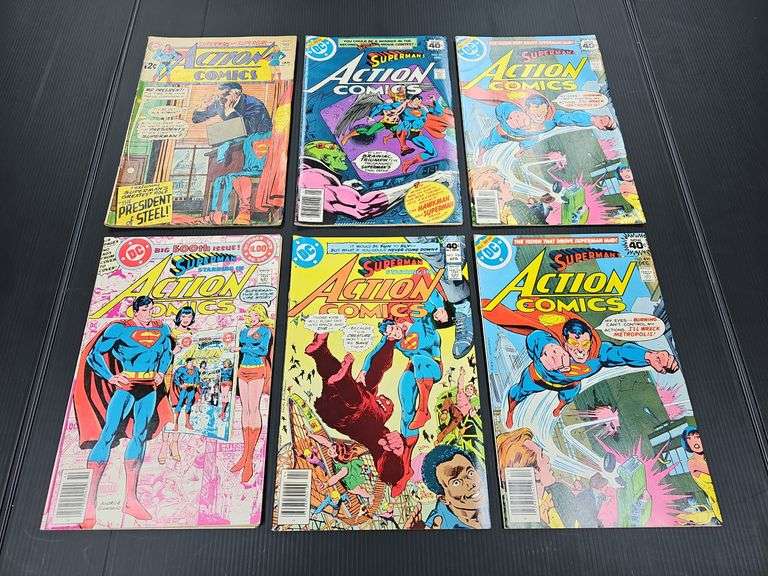 (N) 1960s- 1970s Superman/ Action Comics. - Kraft Auction Service, LLC