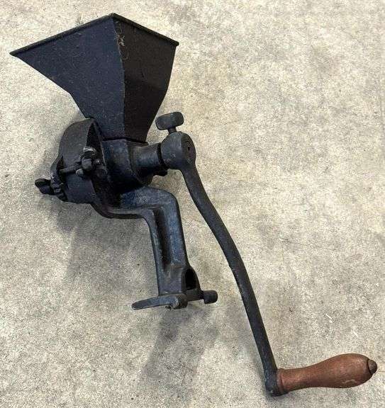 Arcade Mfg. Co. No 1 Large Coffee Grinder Cast Iron Hand-Crank - Kraft ...