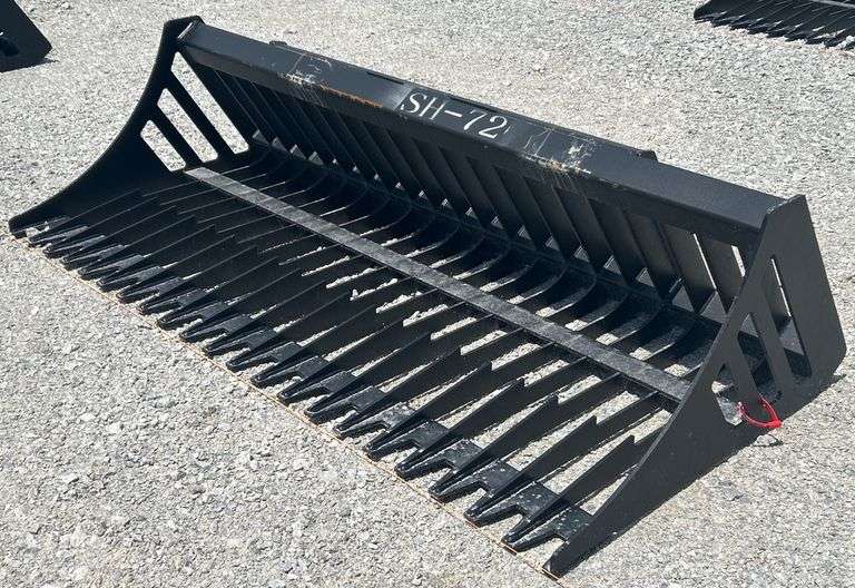 72” Quick Attach Rock Bucket - Kraft Auction Service, LLC