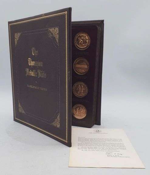 Thomason Medallic Bible Franklin Mint Complete Set 60 Bonze Coins ...