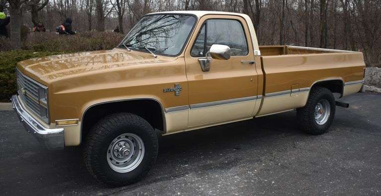 1984 Chevrolet K10 Silverado 4x4 - Kraft Auction Service, LLC