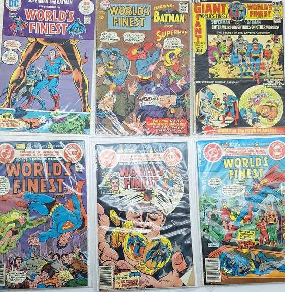 (JT) World's Finest Comics And 1 bonus Super Boy Comic - Kraft Auction ...