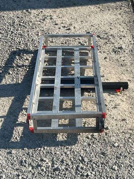(AO) Haul Master 500 Lb. Hitch Mounted Luggage Carrier. - Kraft Auction ...