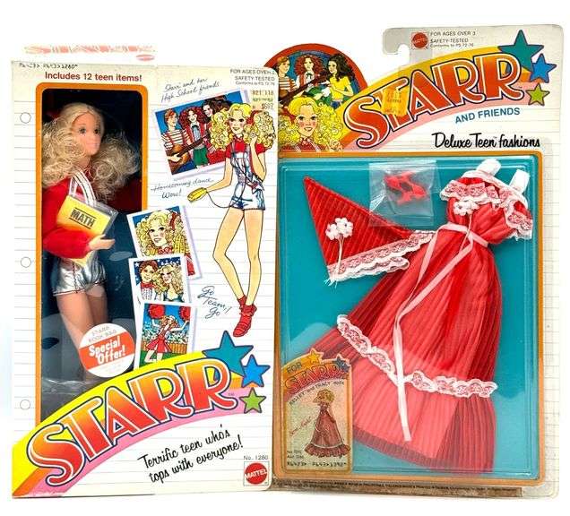 (2) Mattel Starr 1979 Terrific Teen Doll, 1979 Starr And Friends Deluxe ...