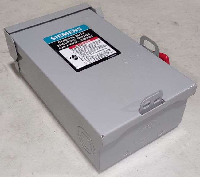 Siemens General Duty Enclosed Safety Switch (Model LNF222RA) - Kraft ...