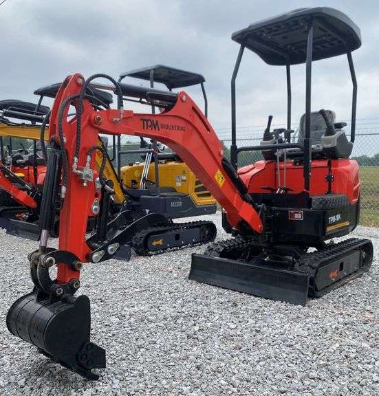 2025 TPM-18K Mini Hydraulic Excavator - Kraft Auction Service, LLC