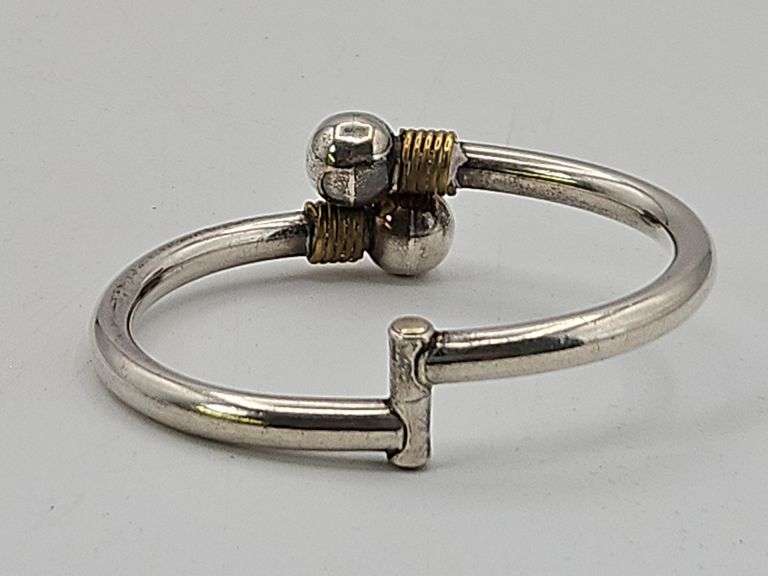 (G) 925 Mexican Silver Bracelet - Kraft Auction Service, LLC