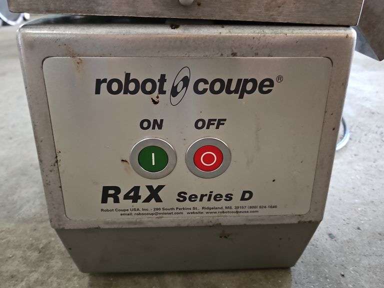 Robot Coupe R4X Series D. Food Processor. - Kraft Auction Service, LLC