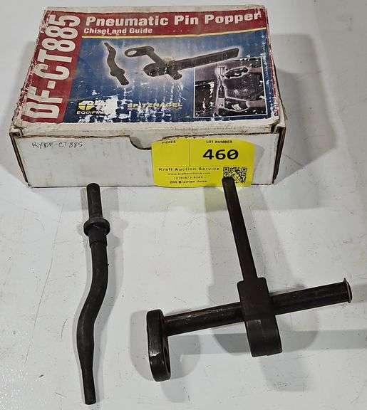 Pneumatic Pin Popper. Pt# DF-CT885. - Kraft Auction Service, LLC