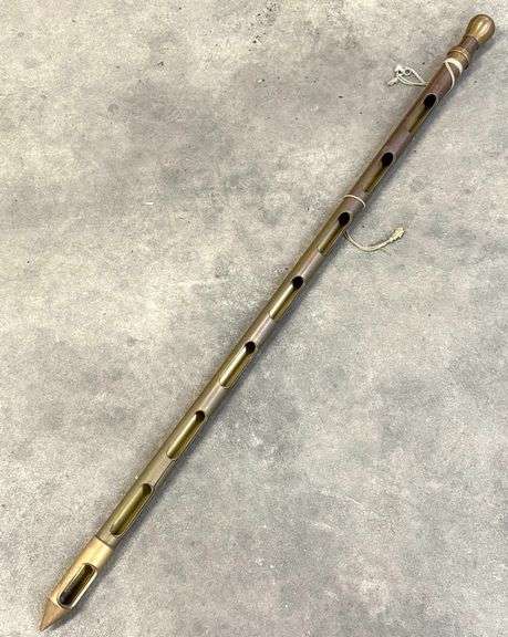 Open Handle Brass Grain Probe - Kraft Auction Service, LLC