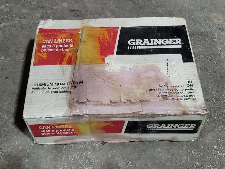 Box Of Grainger Can Liners - Kraft Auction Service, LLC