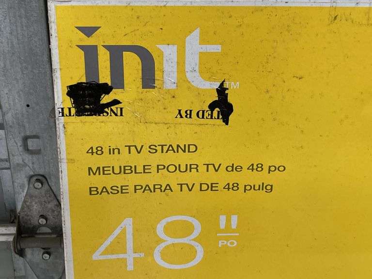 (R) INIT 48In Tv Stand - Kraft Auction Service, LLC