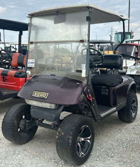 EZ-GO Textron 36V Electric Golf Cart - Kraft Auction Service, LLC