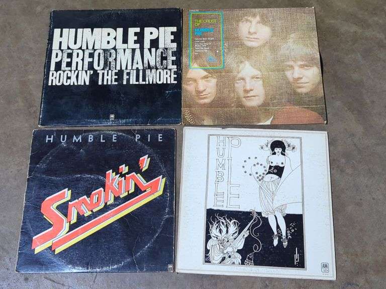 (R) LP Records 33 RPM. Humble Pie, Steve Miller Band, The Edgar Winter ...