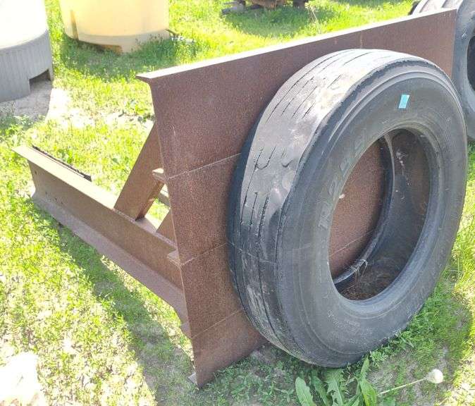 (E) Homemade Steel Pusher - Kraft Auction Service, LLC