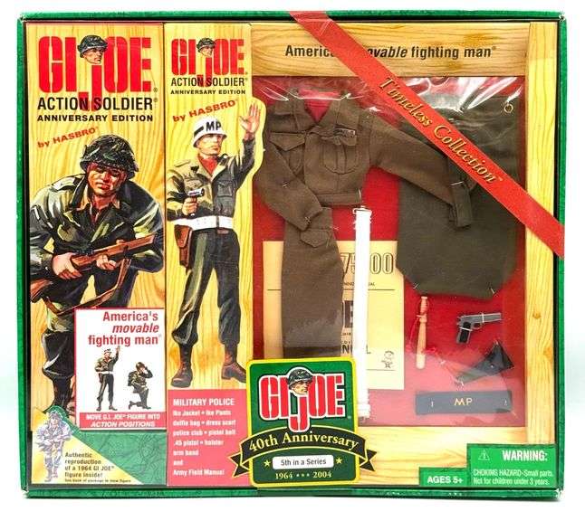 2003 Hasbro GI 40th Anniversary Joe 5th in a Series Set - Kraft Auction ...