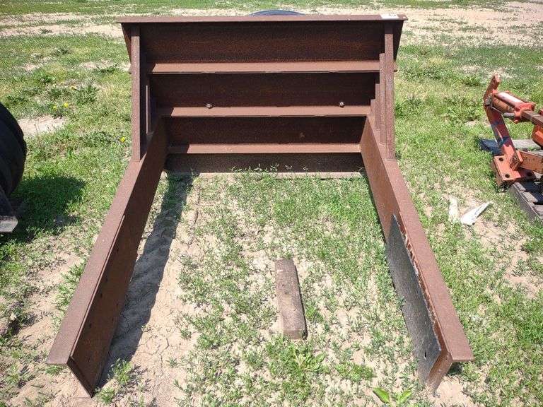 (E) Homemade Steel Pusher - Kraft Auction Service, LLC