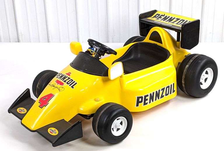 Johnny Rutherford's Pennzoil Electric Kid's Car - Kraft Auction Service ...